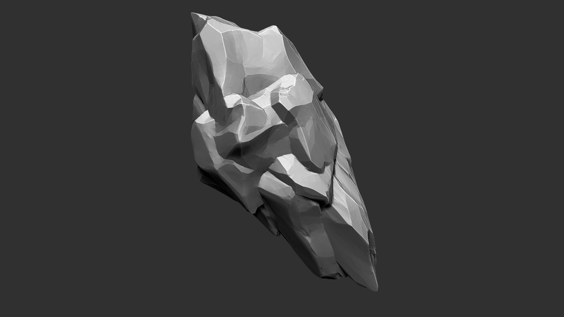 3D Suspended Mountain Zbrush sculpt 3D model | CGTrader