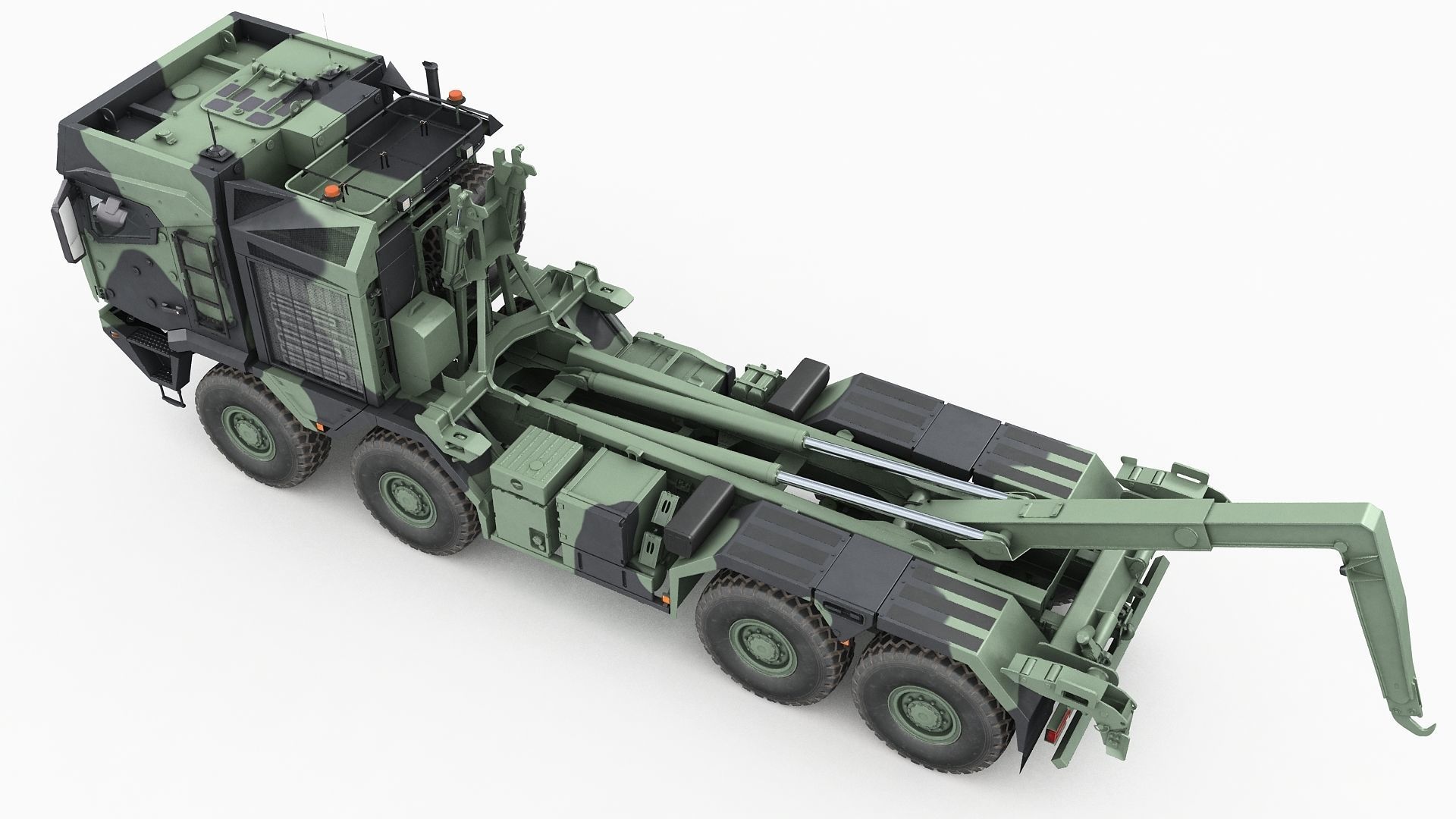 RMMV HX3 tactical military truck 8x8 3D model | CGTrader