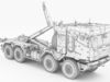 RMMV HX3 tactical military truck 8x8 3D model | CGTrader