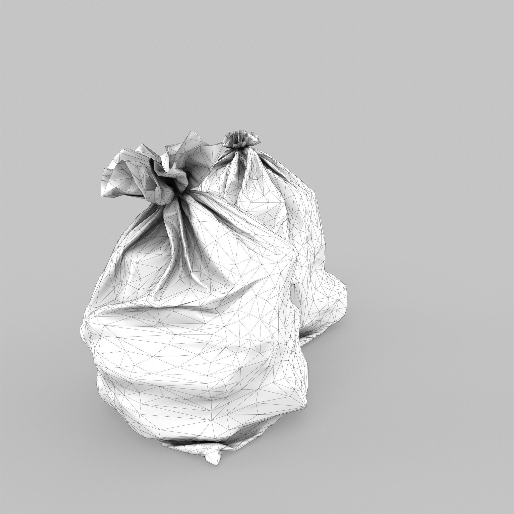 3D model Garbage Bags Low Poly VR / AR / low-poly | CGTrader