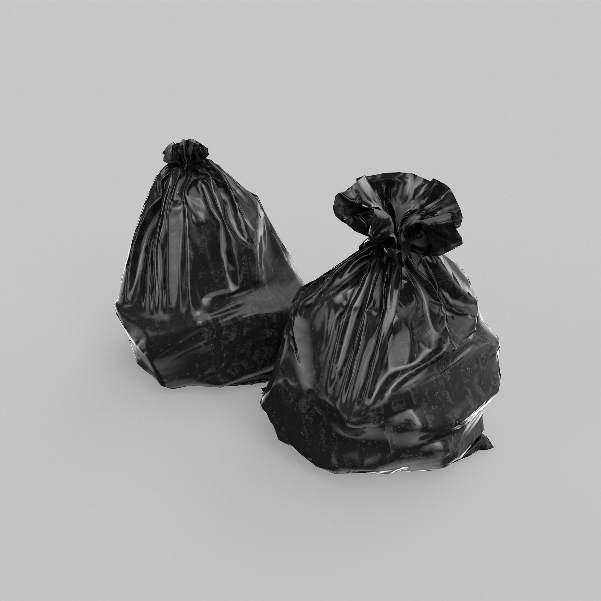 3D model Garbage Bags Low Poly VR / AR / low-poly | CGTrader