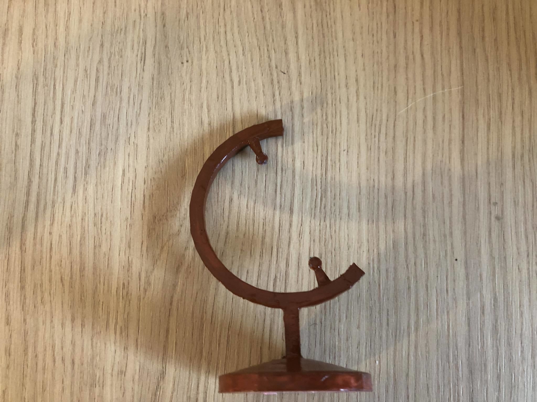 removable spinning earth globe 3D model 3D printable | CGTrader