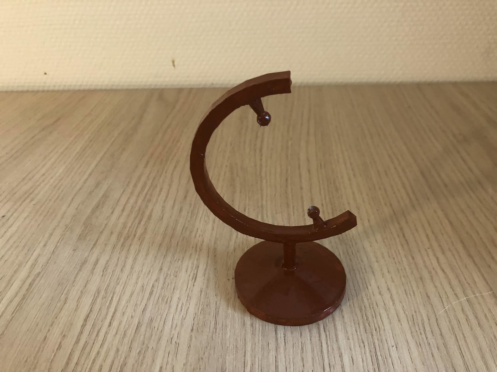 removable spinning earth globe 3D model 3D printable | CGTrader