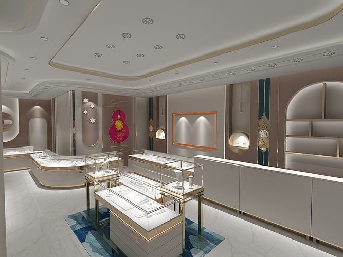 Jewelry Store 5 3D model | CGTrader