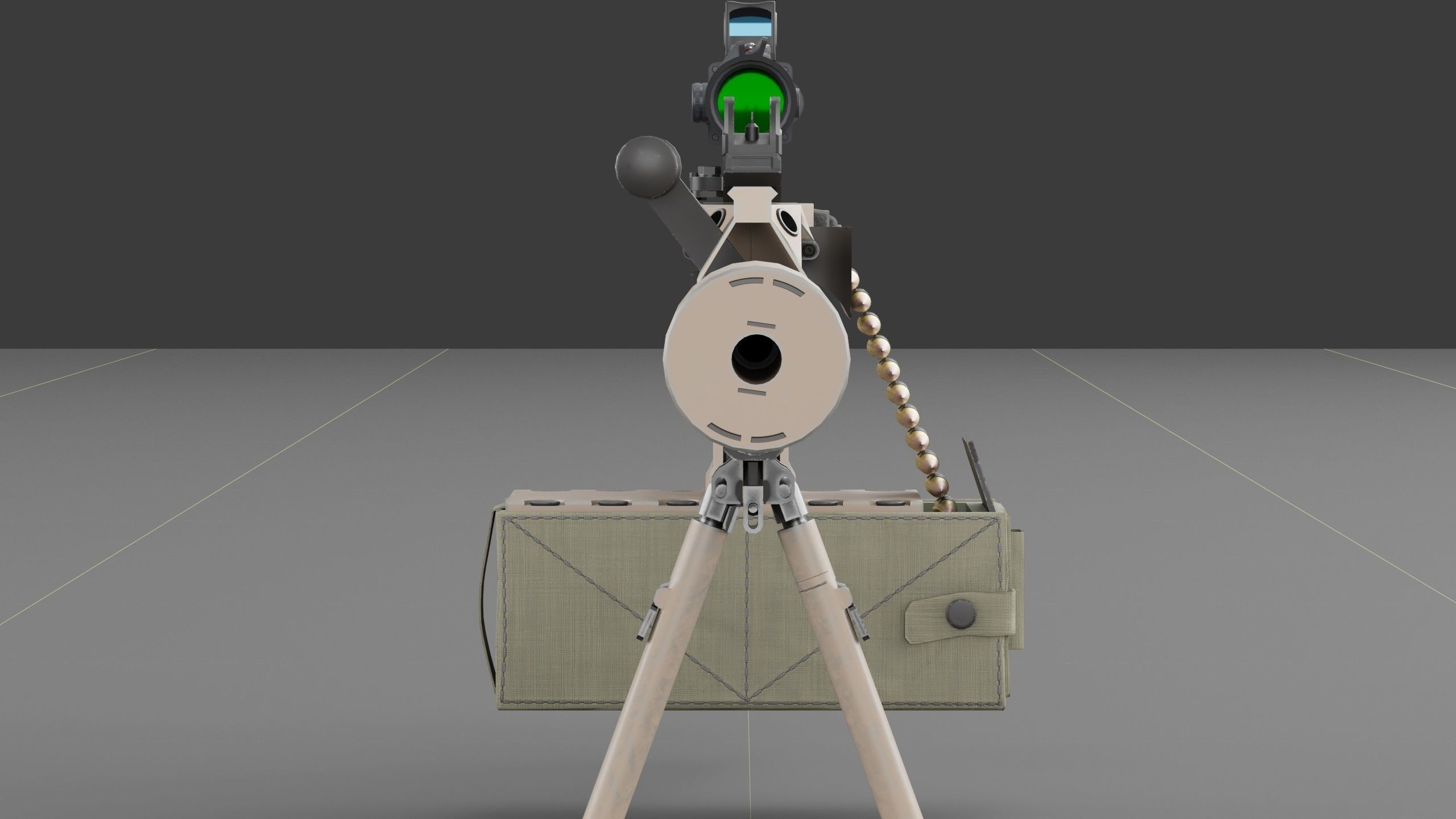 3D model SIG SAUER MG-338 VR / AR / low-poly | CGTrader