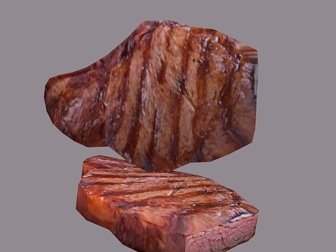 meat cook 3D model | CGTrader