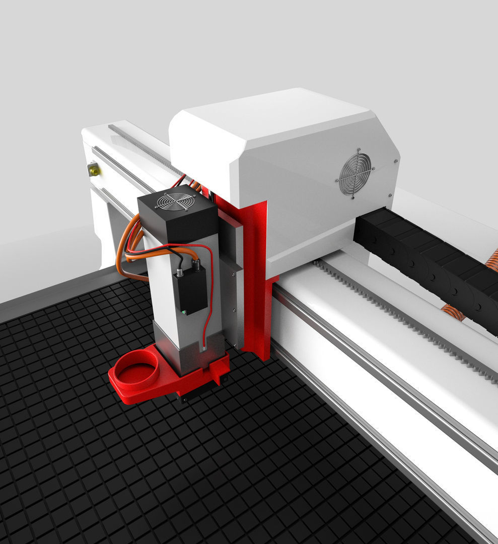CNC Machine 3D model | CGTrader