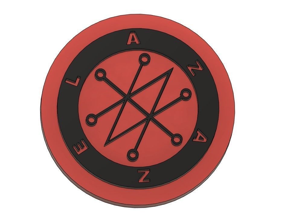 Sigil of Azazel 3D model 3D printable | CGTrader