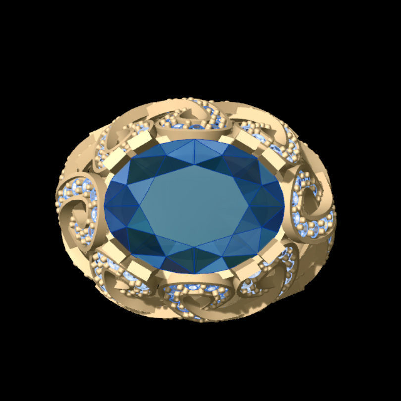 Infinity Lux Ring free 3D model 3D printable | CGTrader