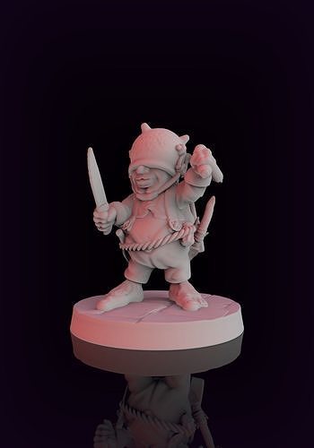HALFLING COOK 3D model 3D printable | CGTrader