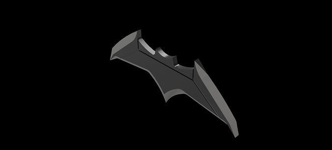 Batman Justice League - Batarang 3D model 3D printable | CGTrader