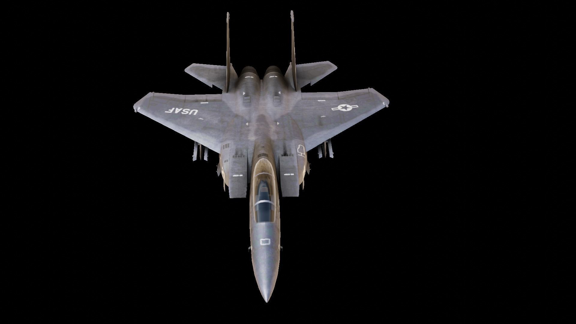 3D model McDonnell Douglas F-15 Eagle VR / AR / low-poly | CGTrader