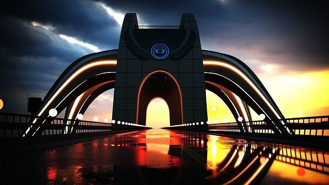 Matrix Bridge 3D model | CGTrader