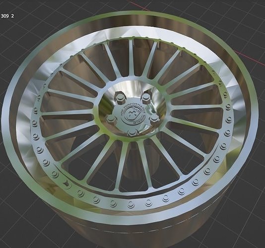HRE Classic Series 309 Wheels Rims 3D Print Ready Model 3D model 3D ...