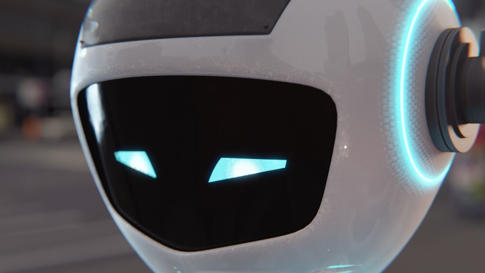 3D model Robot Pixar Stile - Blender3D - Rigged- Gun Animation VR / AR ...
