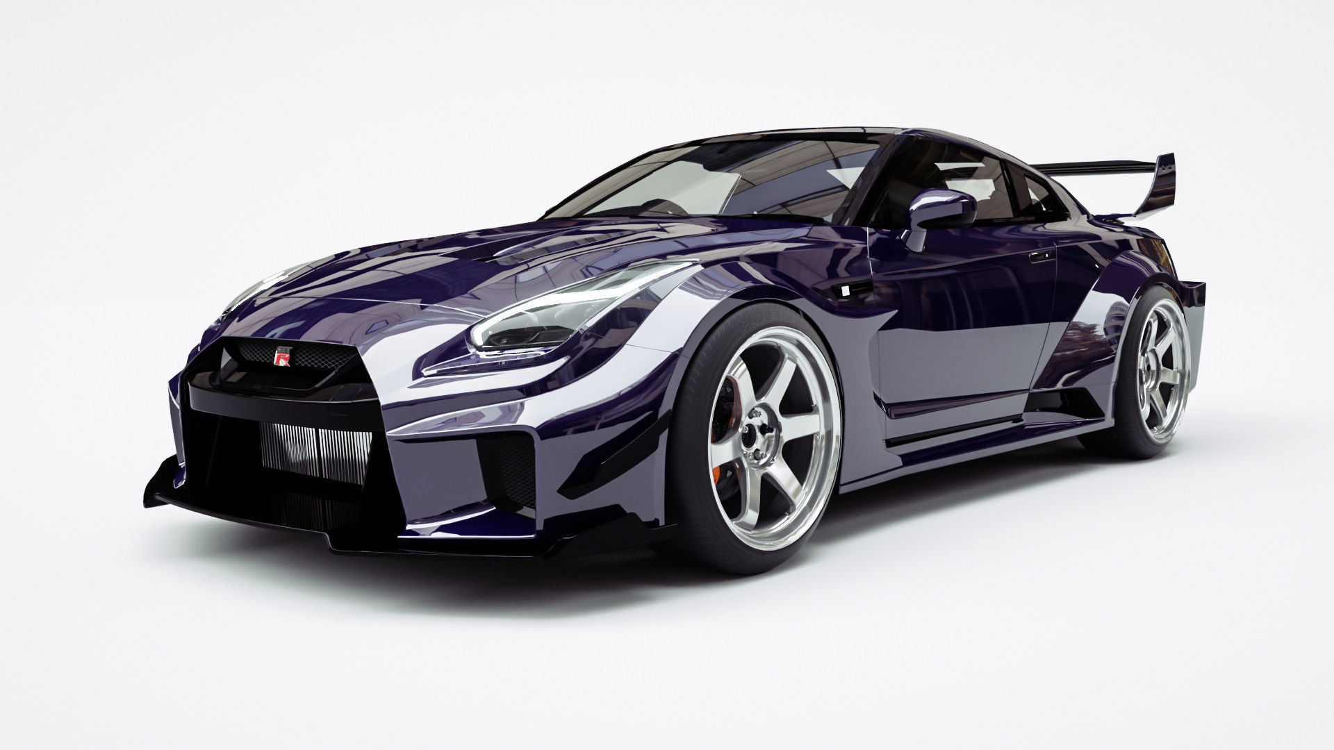 NISSAN GT-R 3D model | CGTrader