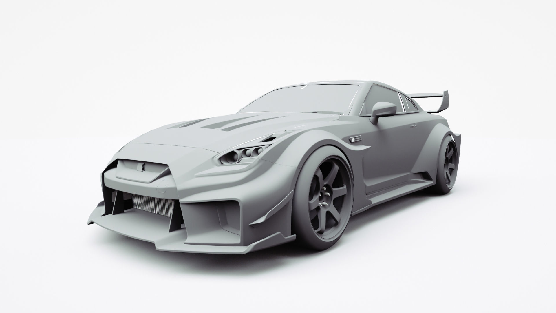 NISSAN GT-R 3D model | CGTrader