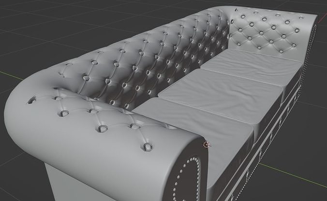 sofa parts free 3D model | CGTrader