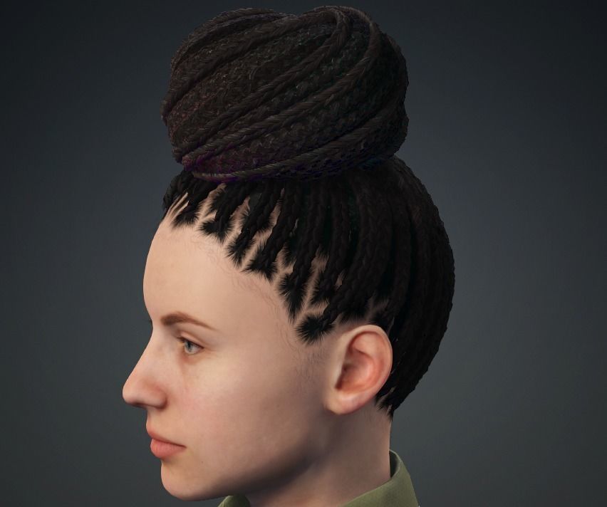 3D model Asian Woman Perfect Base Shape VR / AR / low-poly | CGTrader