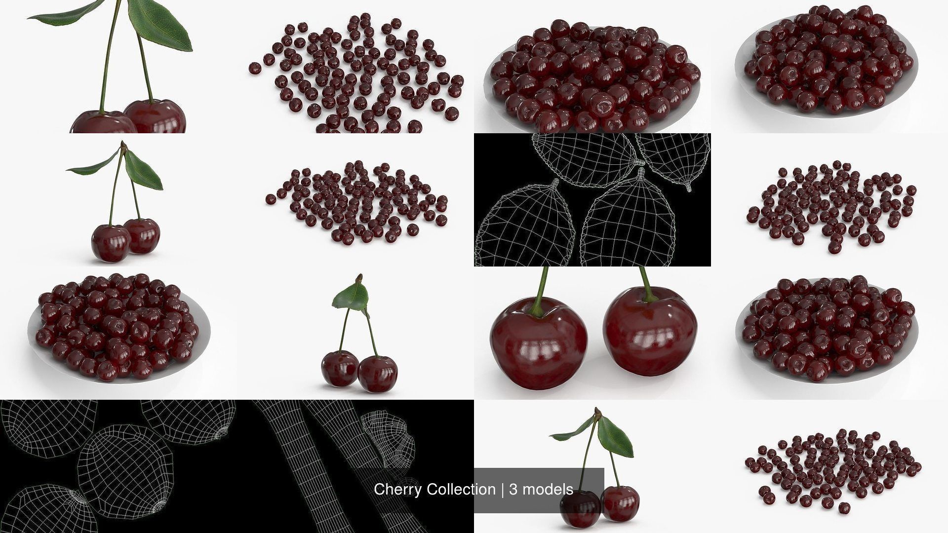 Cherry Collection | CGTrader
