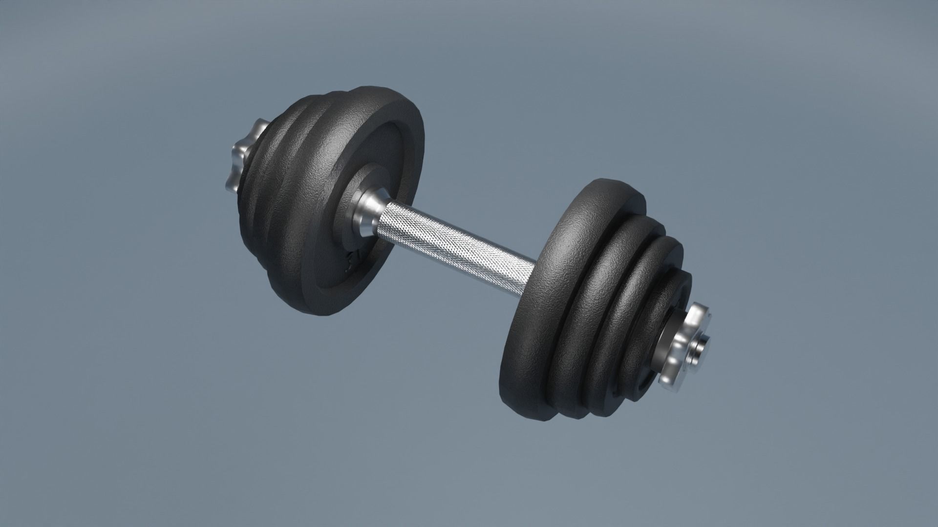 Dumbbell Realistic free 3D model | CGTrader