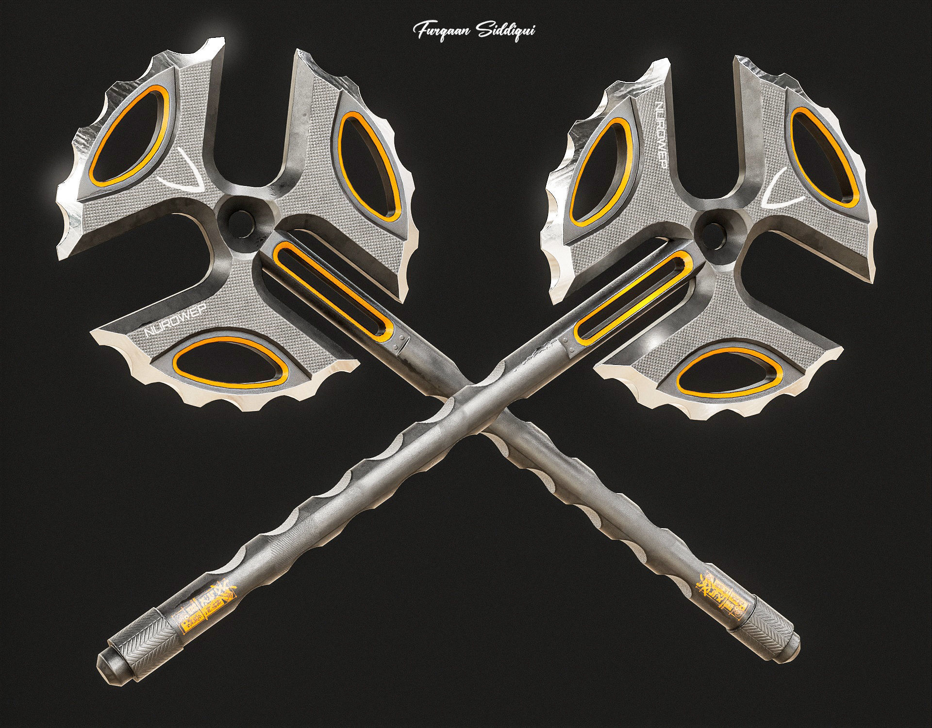 3D model Ultimate Axe Weapon PBR VR / AR / low-poly | CGTrader