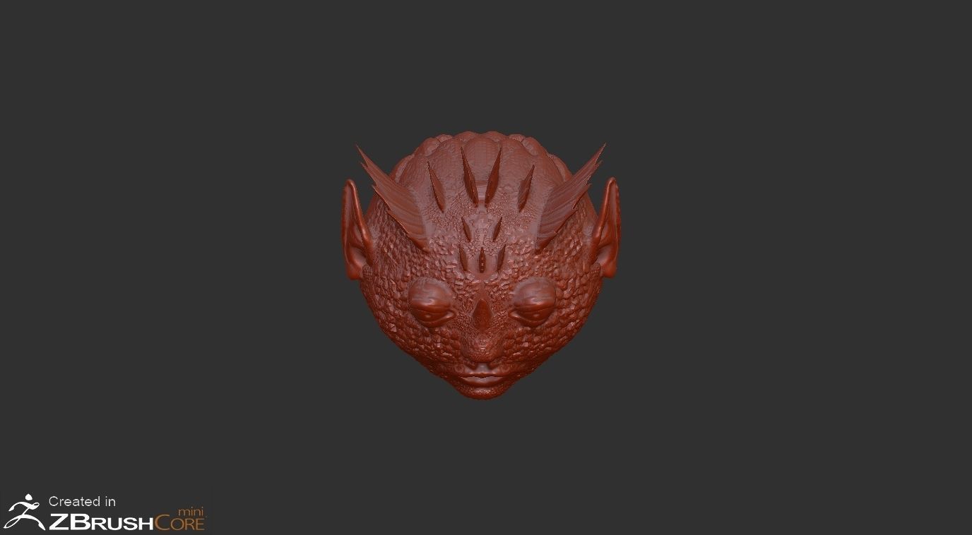 3D model 3DPrint FishMan obj VR / AR / low-poly | CGTrader