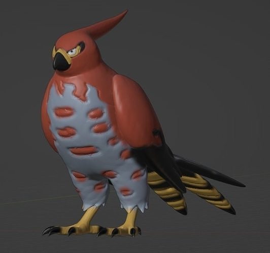 Talonflame 3D model 3D printable | CGTrader