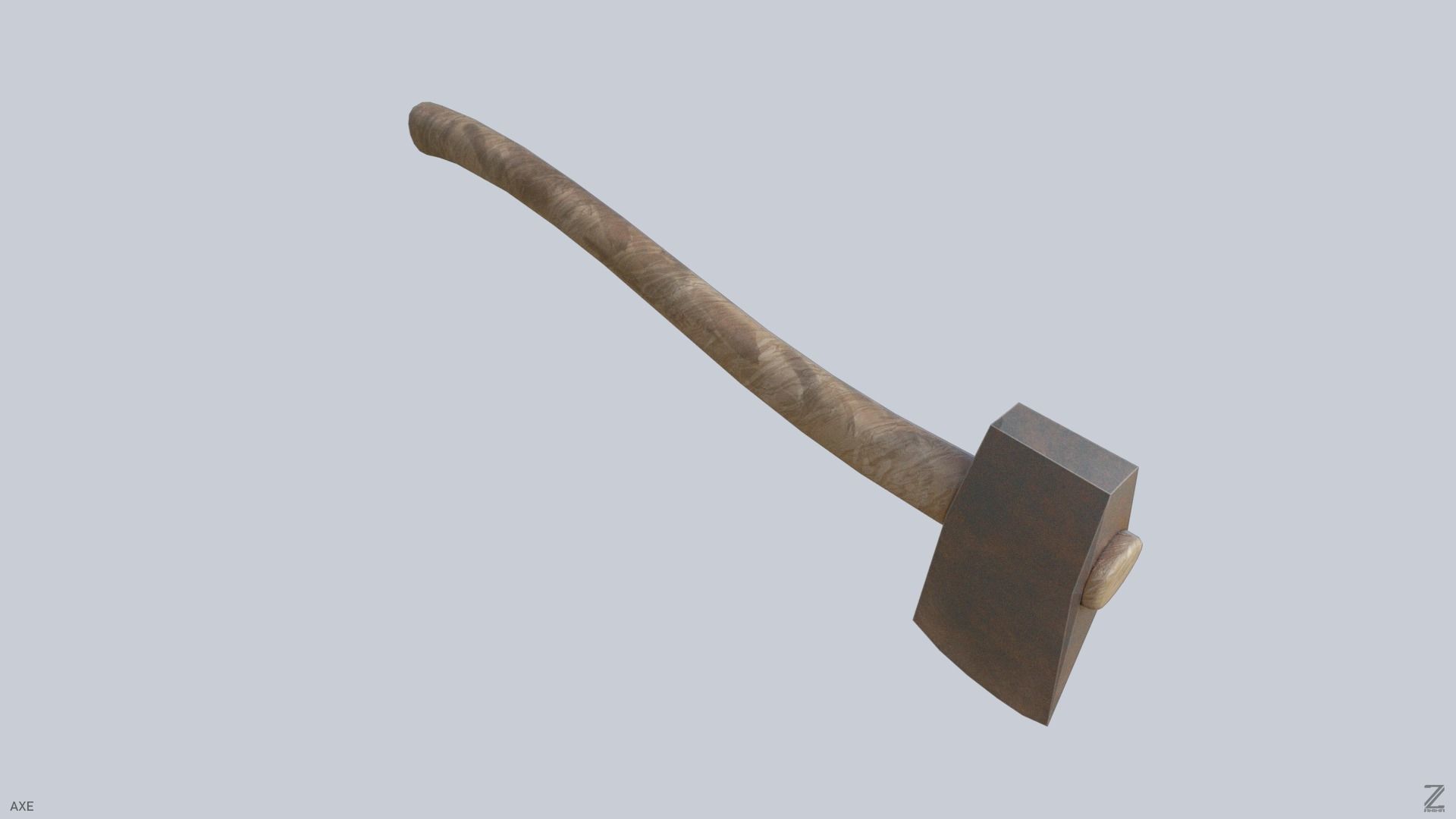 3D model Farm axe VR / AR / low-poly | CGTrader