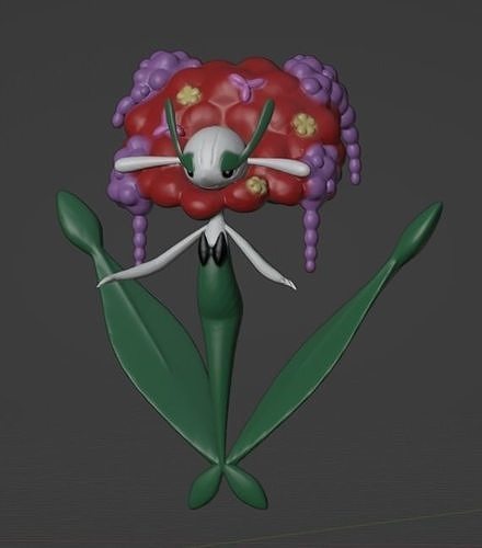 Florges 3D model 3D printable | CGTrader