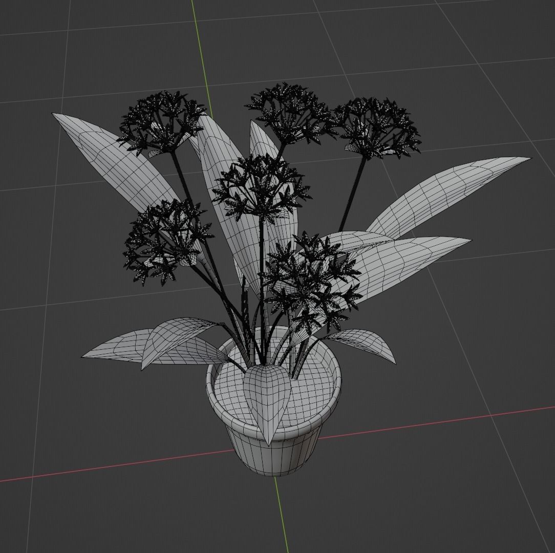 Allium Ursinum 3D Plant 3D model | CGTrader