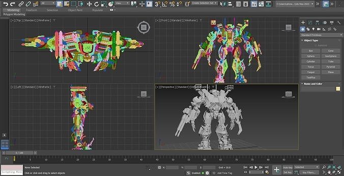 Transformers Brawl High Quality 3Ds Model 3D model | CGTrader