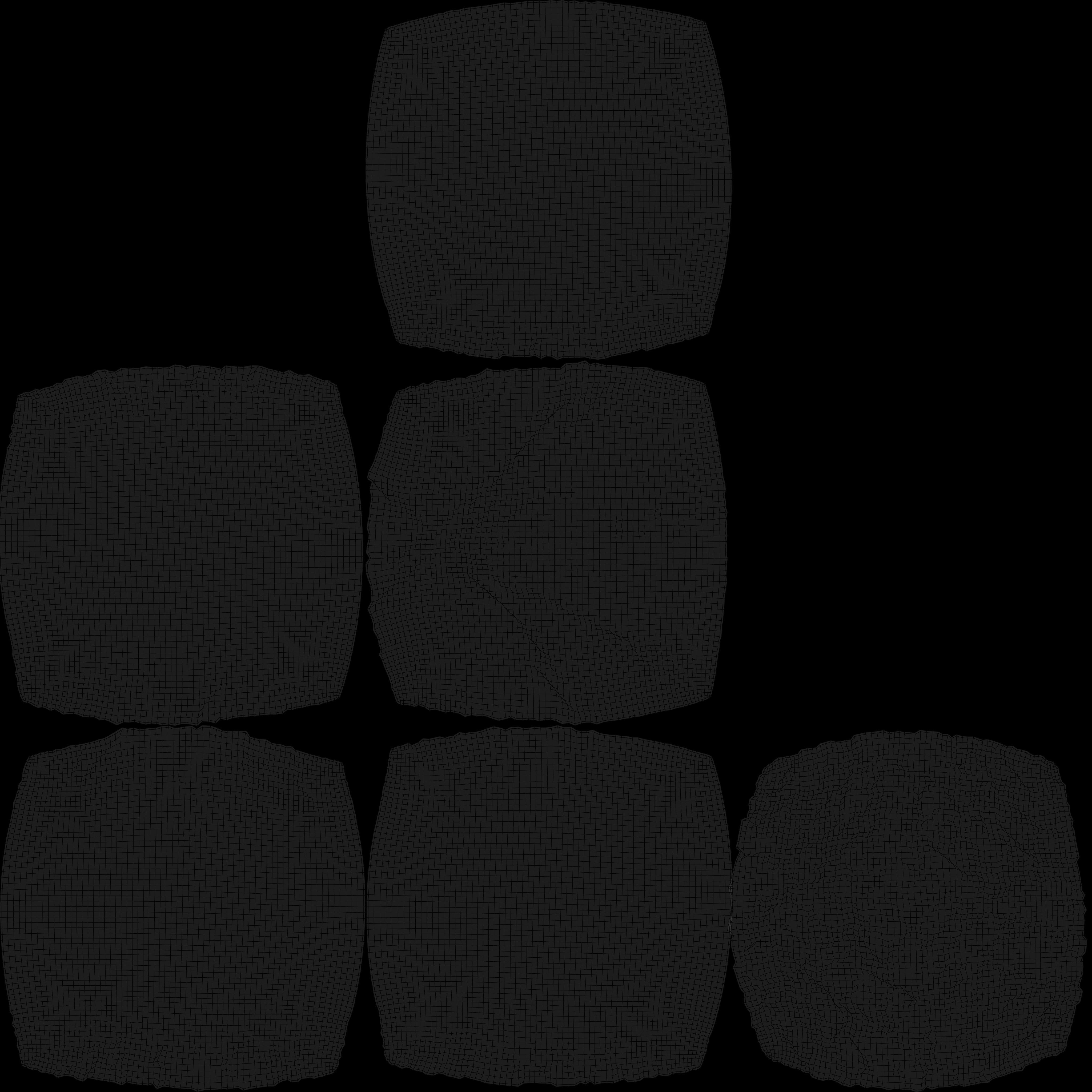 Bean bag Round 3D model | CGTrader