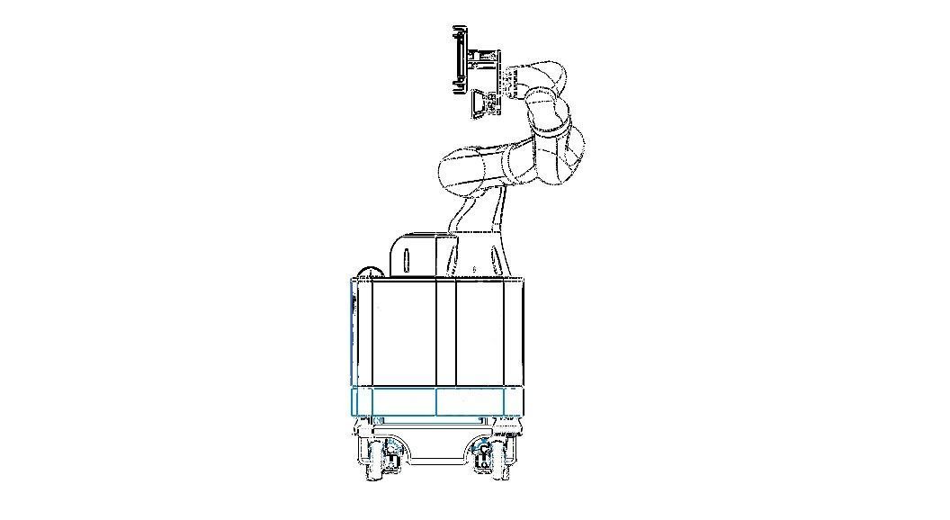 MiR Enclosed KUKA Robot Mount 3D model rigged | CGTrader