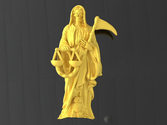 Holy death 3D model 3D printable | CGTrader
