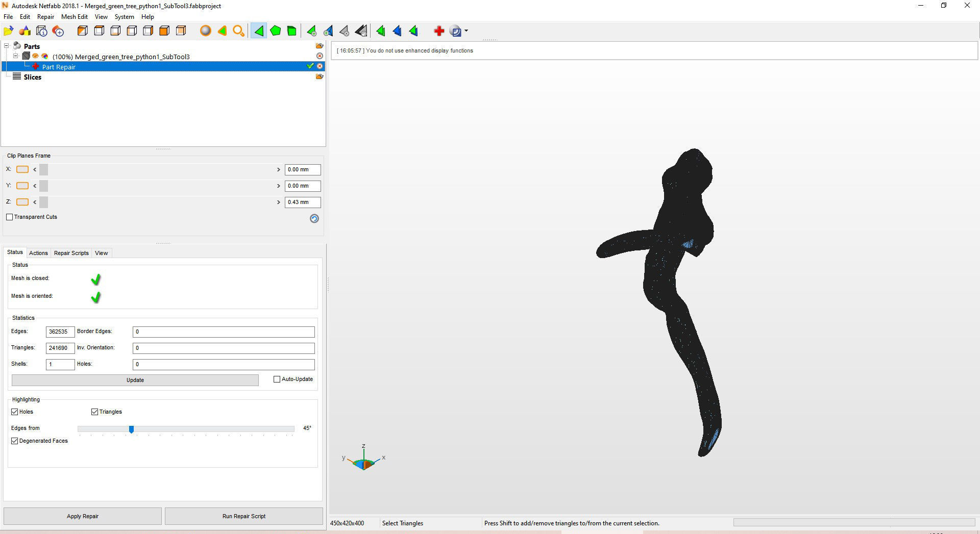 Green tree python 3D model 3D printable | CGTrader
