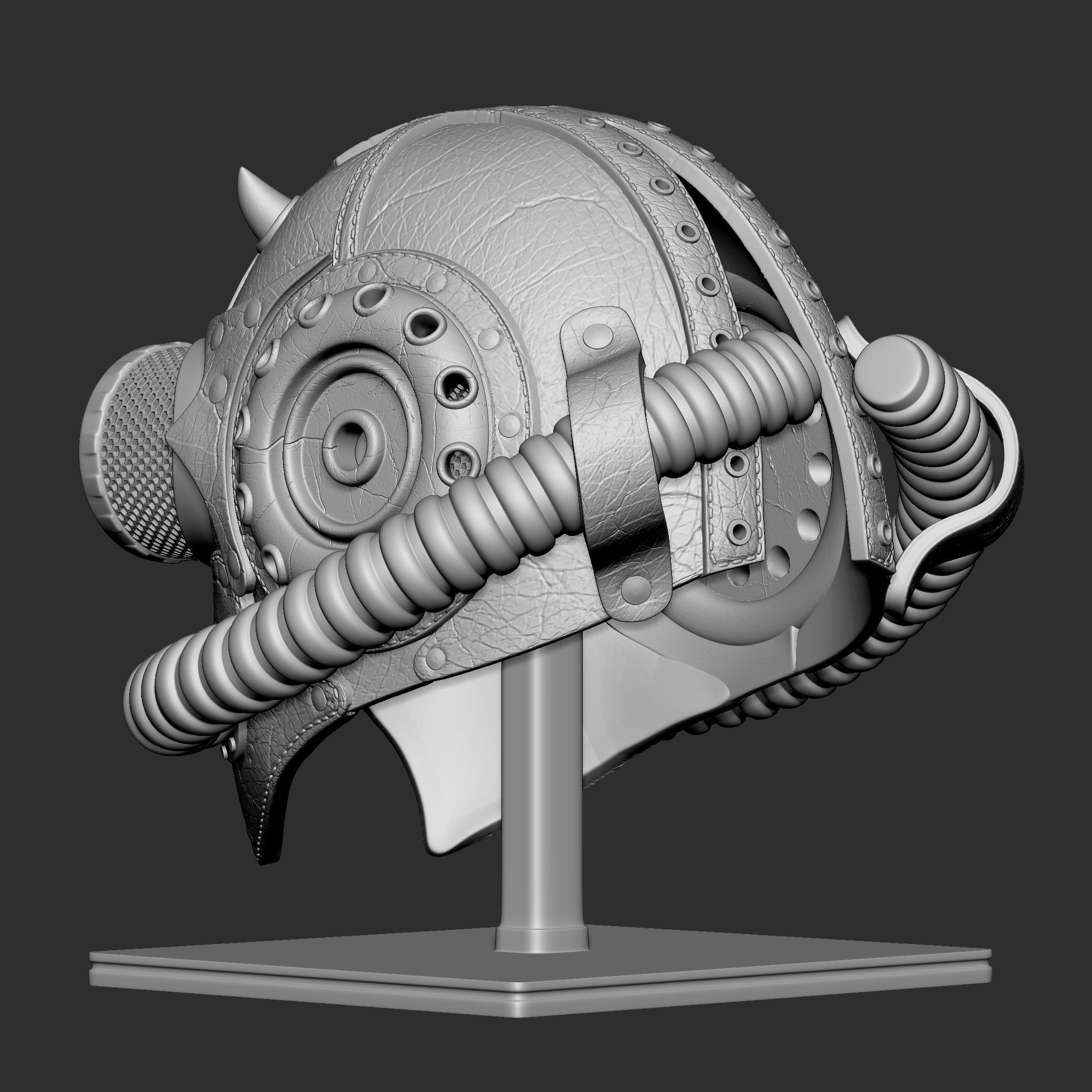 IMPERA MASK - NAMELESS GHOUL - GHOST B C 3D model 3D printable | CGTrader