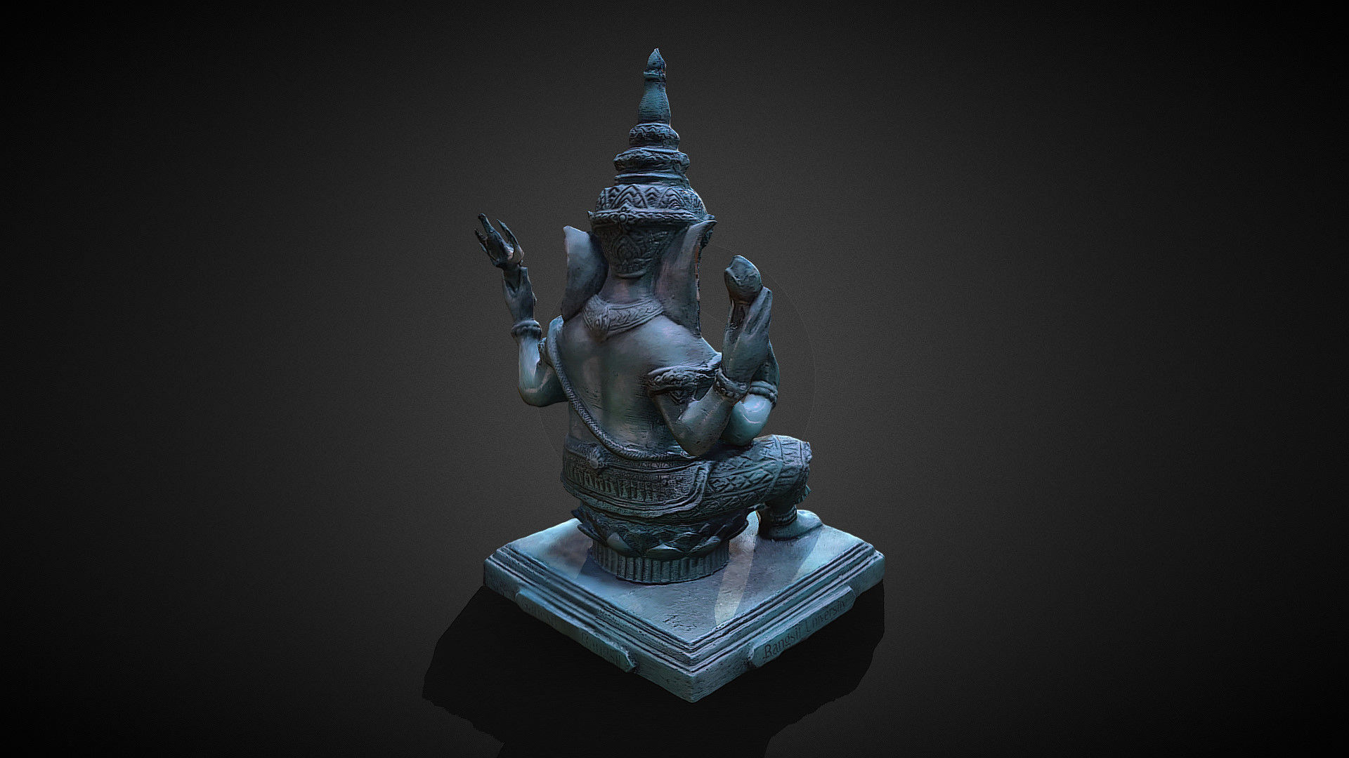Ganesha Statue 3D model 3D printable | CGTrader