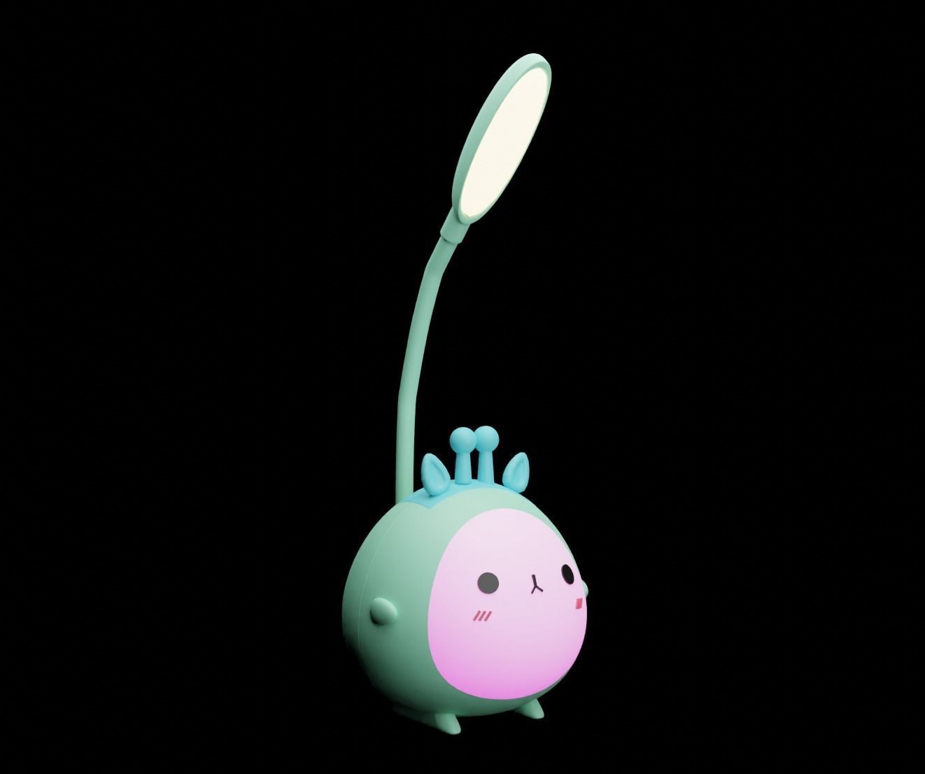 Cute study lamp 3D Model 3D model | CGTrader