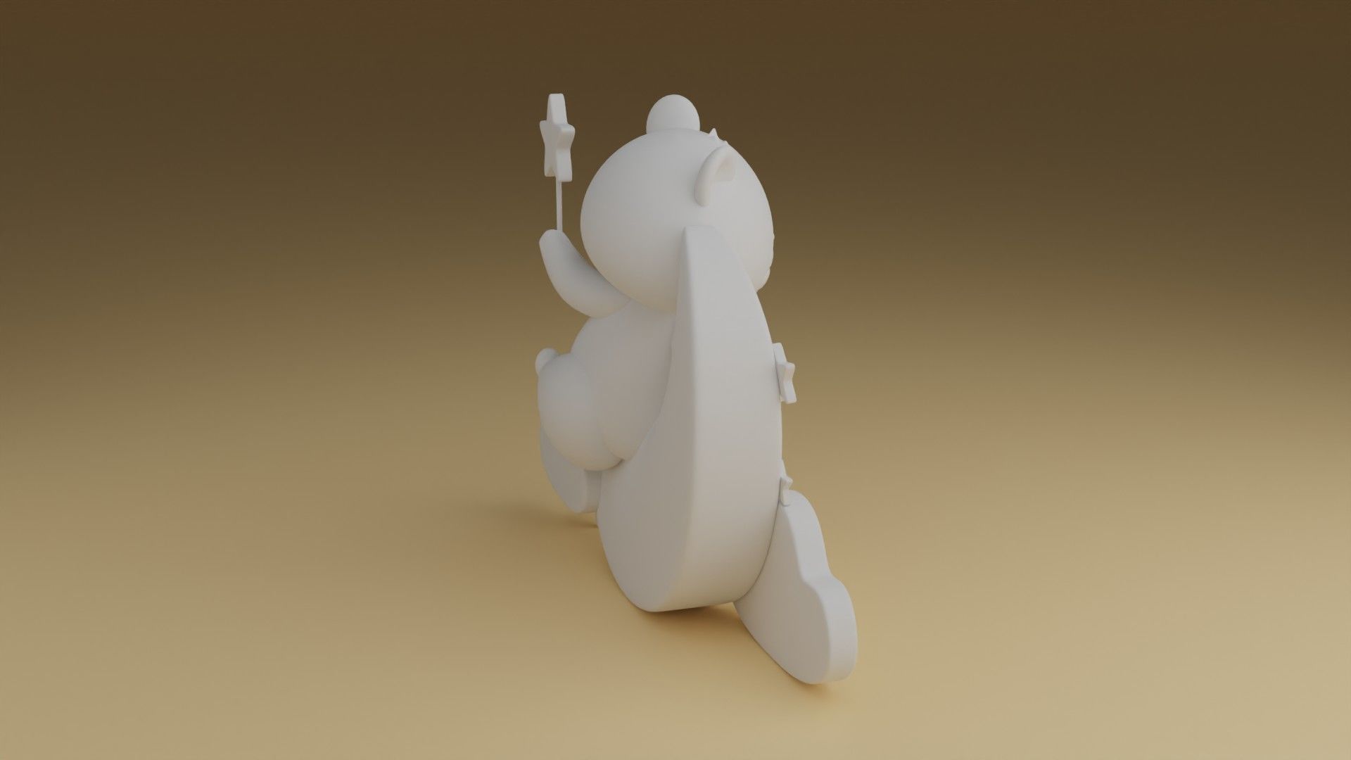 good night teddybear 3D model 3D printable | CGTrader