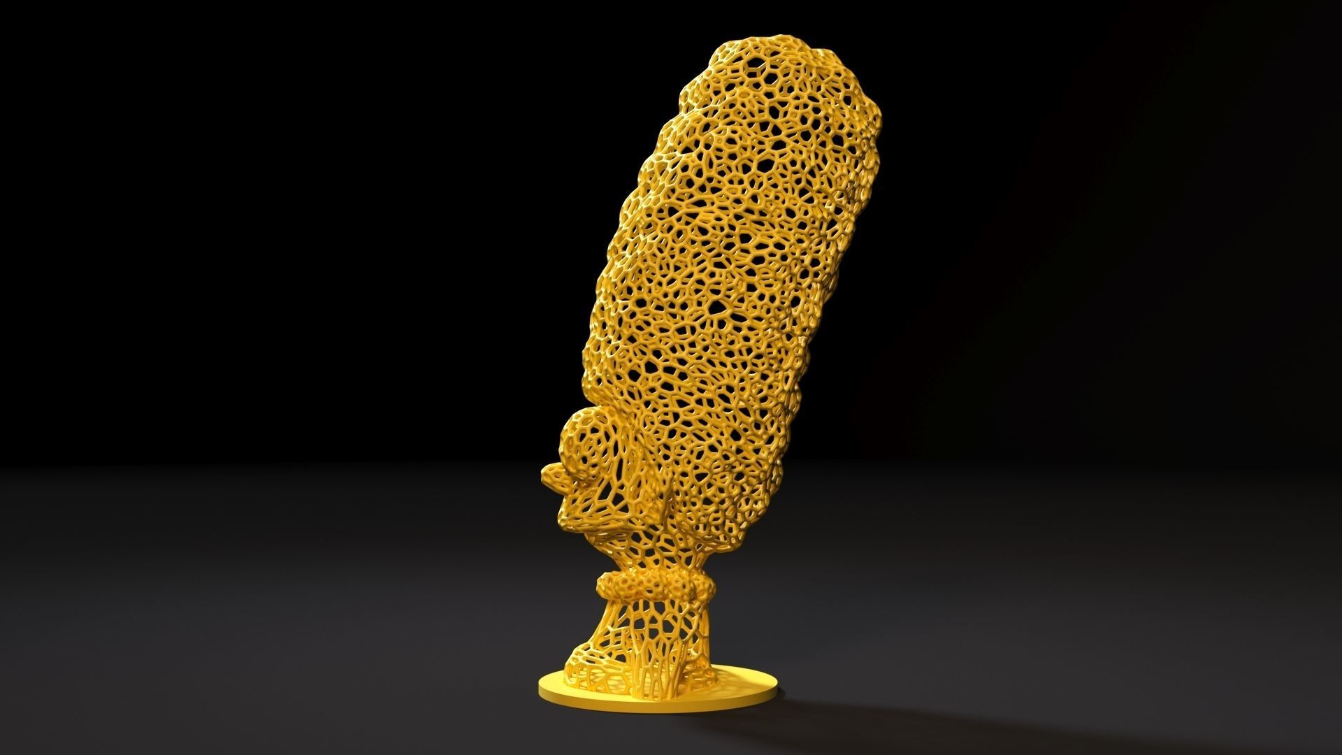 Marge Simpson 3D model 3D printable | CGTrader