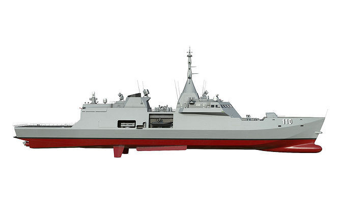 Frigate Class Ship 3D model | CGTrader