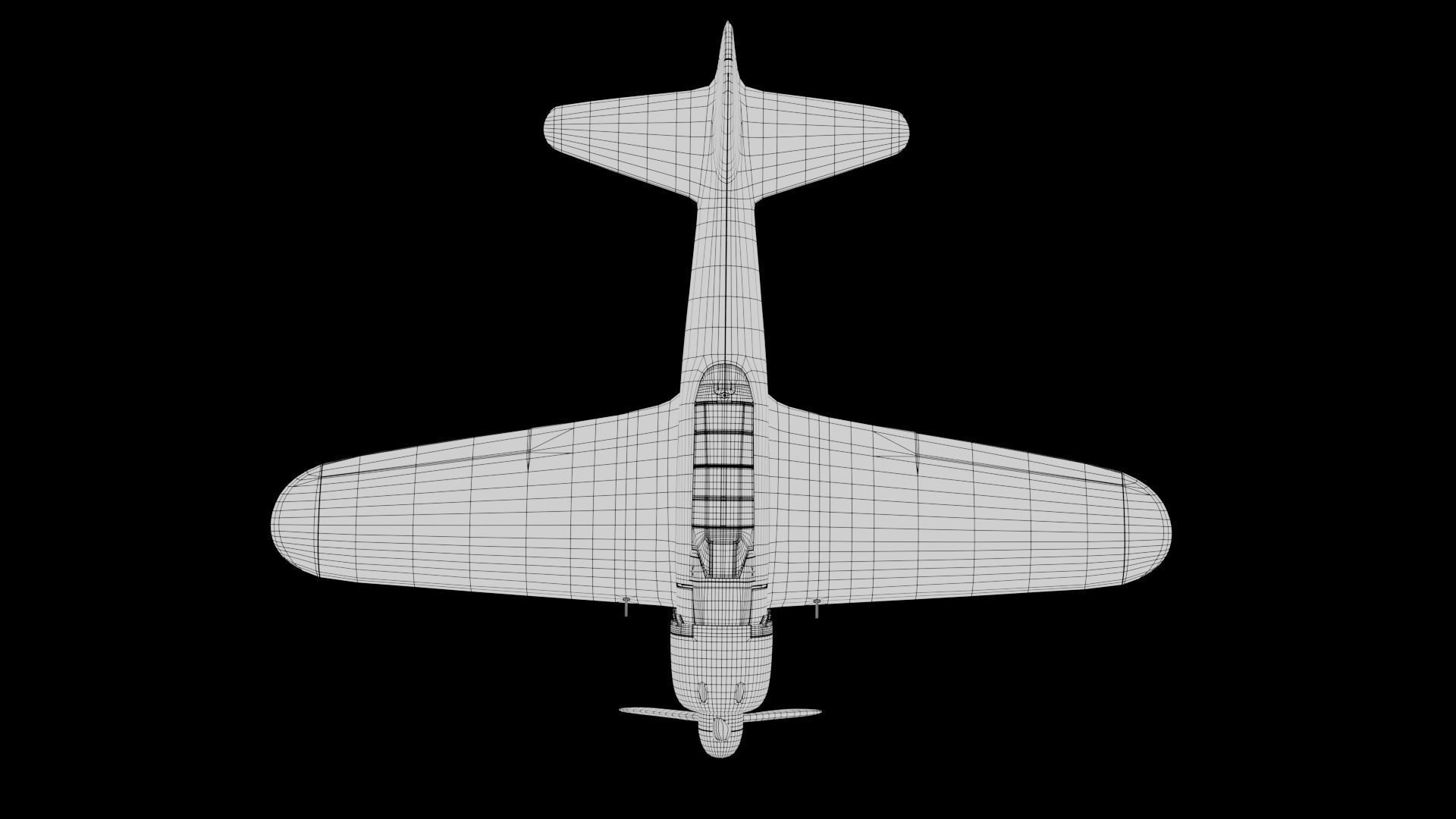 A6M5 Zero fighter 3d model 3D model | CGTrader