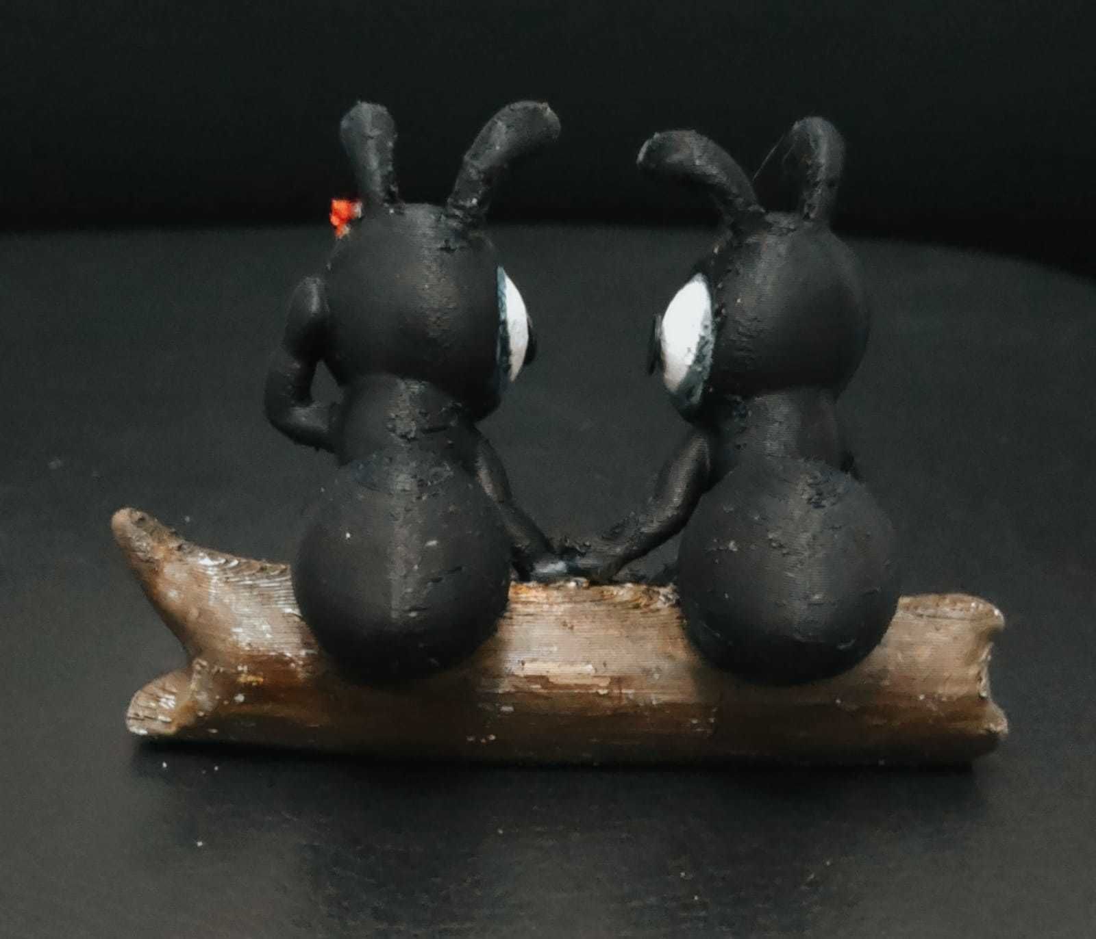 Ants in Love 3D model 3D printable | CGTrader