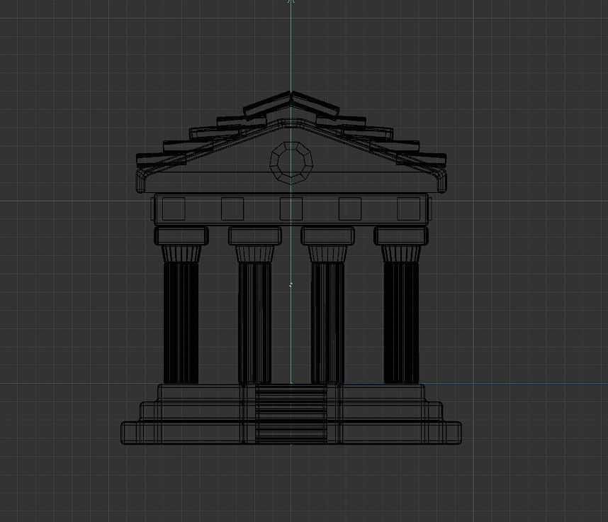 3D model Parthenon Diorama VR / AR / low-poly | CGTrader