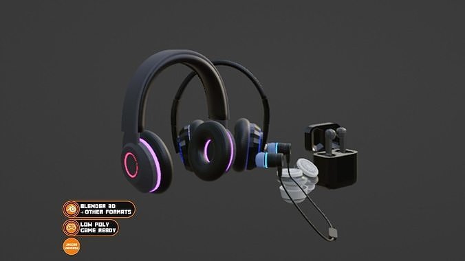 3D model Low-Poly Music Instruments VR / AR / low-poly | CGTrader