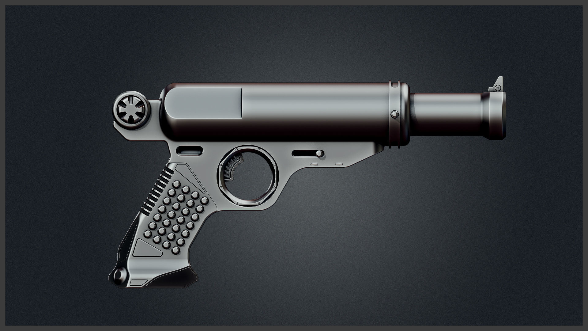 3D Gun Kitbash OBJ BLENDFILES 3D model | CGTrader