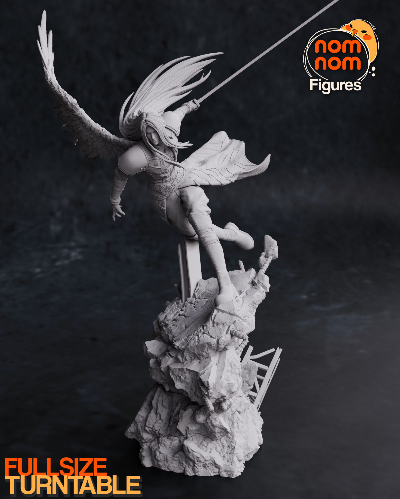 Sephiroth - Final Fantasy VII 3D model 3D printable | CGTrader
