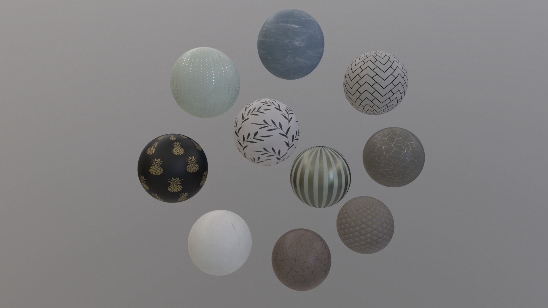 Texture 10 WALLPAPPER MATERIALS PBR - SEAMLESS Texture and sbsar File ...