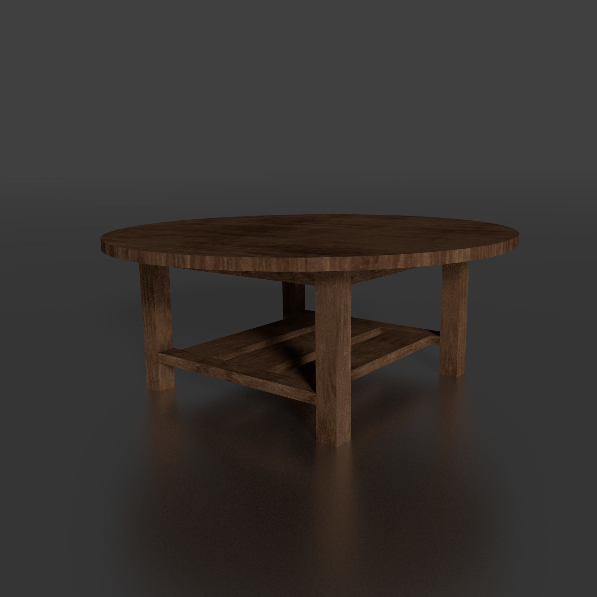 Meja Kayu 001-030 3D model | CGTrader